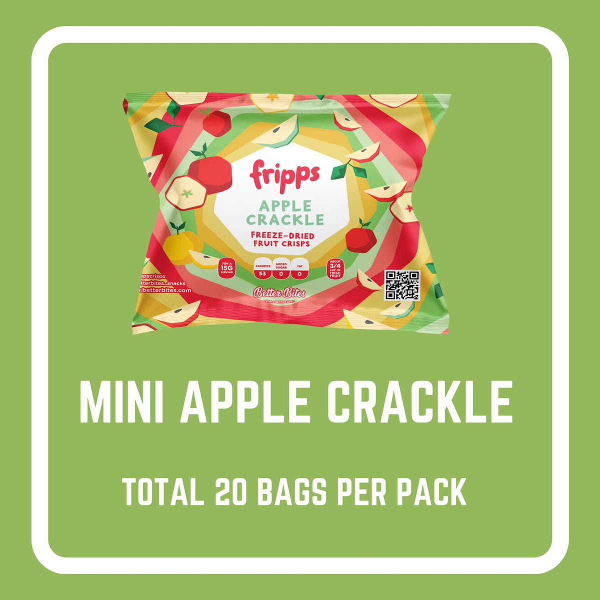 MINI APPLE CRACKLE PACK | Better Bites